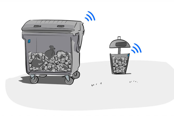 Smart Waste: Monitor fill levels intelligently - ZENNER International