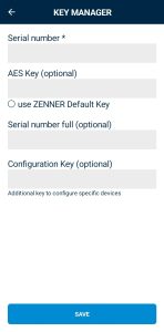 User Manual B.One Device Manager - ZENNER International