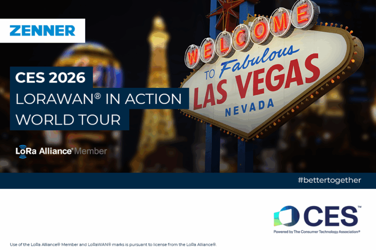 CES 2026 - LoRaWAN® in Action World Tour - ZENNER International